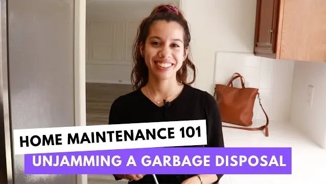 How To Unjam A Garbage Disposal - Home Maintenance Tips
